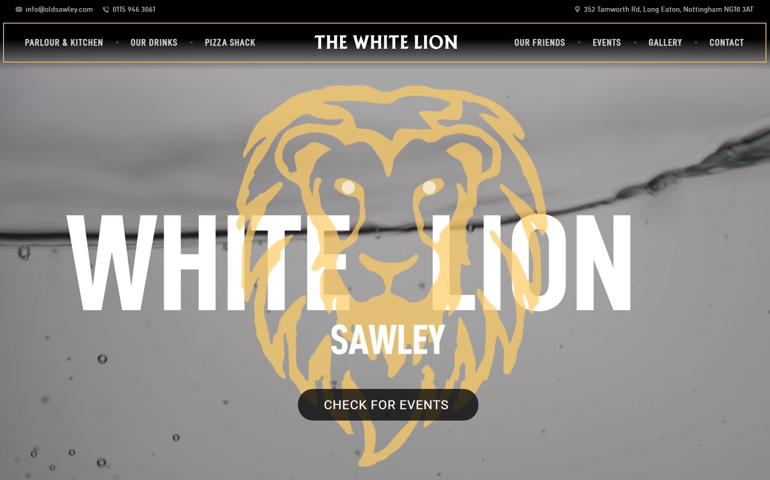 Pub Website - Vimana Digital