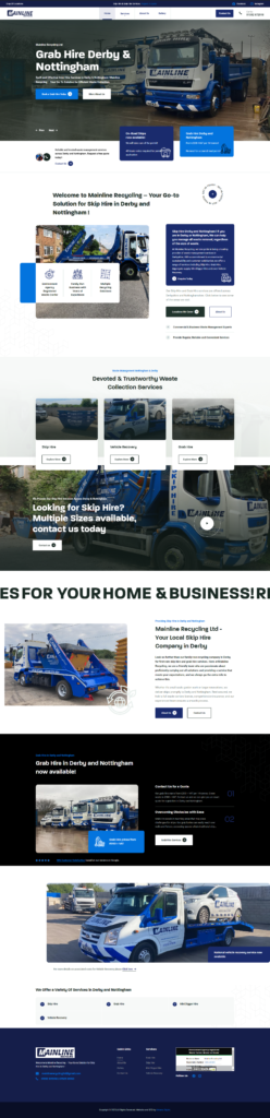 Waste Management Website - Vimana Digital
